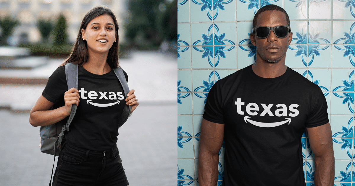Texas Smile Logo T-Shirt