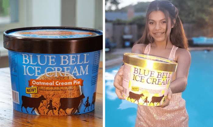 Blue Bell Has Released 2 New Flavors: Oatmeal Cream Pie Ice Cream and ...
