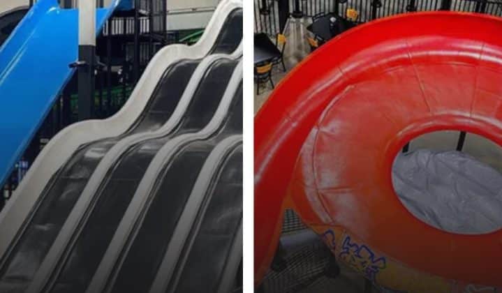 Indoor Dry Slide Concept Glides into Denton in September